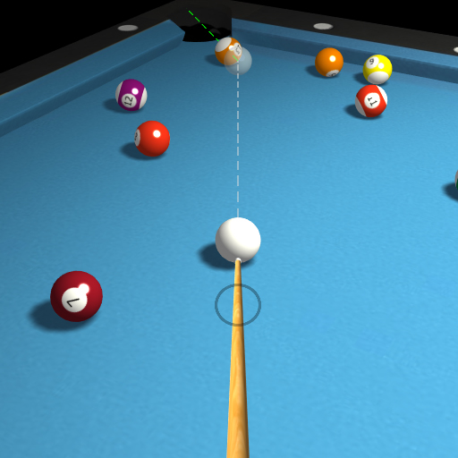 真实台球3D 双人版 (3d Billiard 8 ball Pool) 🕹️ 免费游戏在线玩 | 小猪秒玩