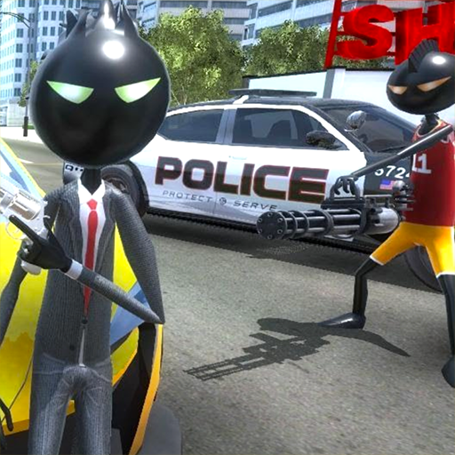 火柴人罪恶都市 (Amazing Crime Strange Stickman) 🕹️ 免费游戏在线玩 | 小猪秒玩