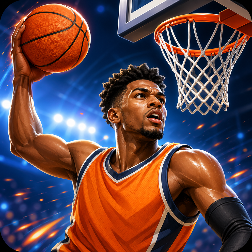 灌籃對決3D (Basketball Real) 免費小遊戲線上玩 | 小豬快玩