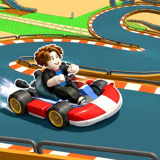Obby 卡丁車帝國 (Build a Go-Kart) 免費小遊戲線上玩 | 小豬快玩