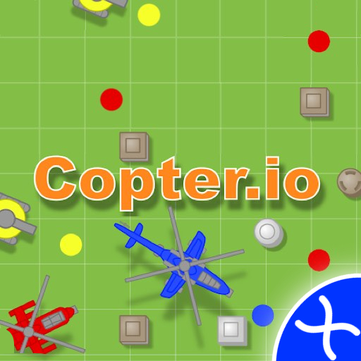 直升机大作战 (Copter.io) 🕹️ 免费游戏在线玩 | 小猪秒玩