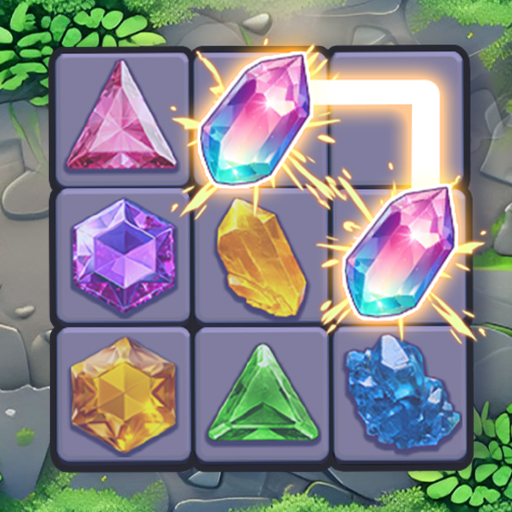 水晶矿工连连看 (Crystal Connect) 🕹️ 免费游戏在线玩 | 小猪秒玩