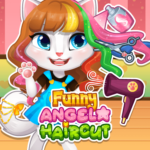 Angela美发沙龙 (Funny Angela Haircut) 🕹️ 免费游戏在线玩 | 小猪秒玩