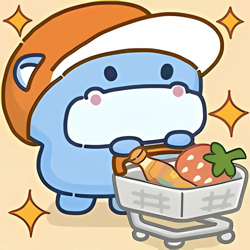 河马合成超市 (Hippo Supermarket) 🕹️ 免费游戏在线玩 | 小猪秒玩
