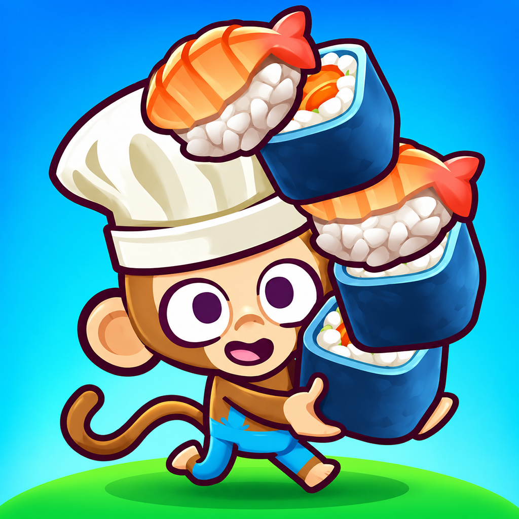 猴子超市最新版 (Monkey Mart Unblocked) 免费游戏在线玩 | 小猪秒玩