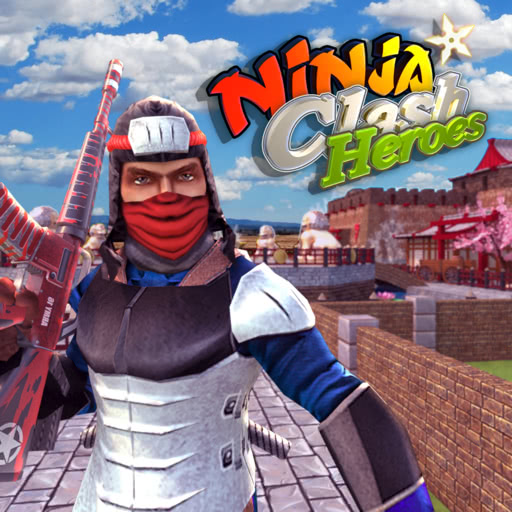 忍者枪战 (Ninja Clash Heroes) 🕹️ 免费游戏在线玩 | 小猪秒玩