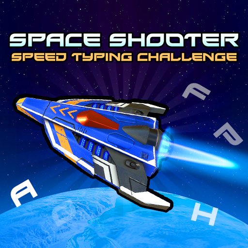 太空射击 - 英文打字练习 (Space Shooter - Speed Typing Challenge) 🕹️ 免费游戏在线玩 | 小猪秒玩