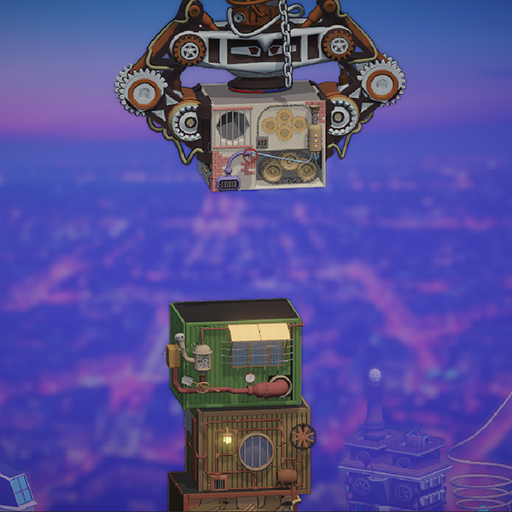 蒸气庞克塔建筑师 (Steampunk Tower Builder) 🕹️ 免费游戏在线玩 | 小猪秒玩