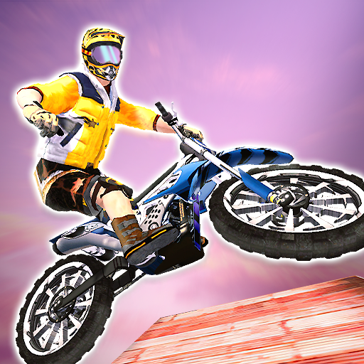 特技越野摩托车 (Trial Bike Epic Stunts) 🕹️ 免费游戏在线玩 | 小猪秒玩