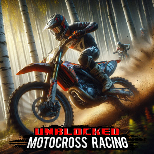 丛林越野摩托赛 (Unblocked Motocross Racing) 🕹️ 免费游戏在线玩 | 小猪秒玩